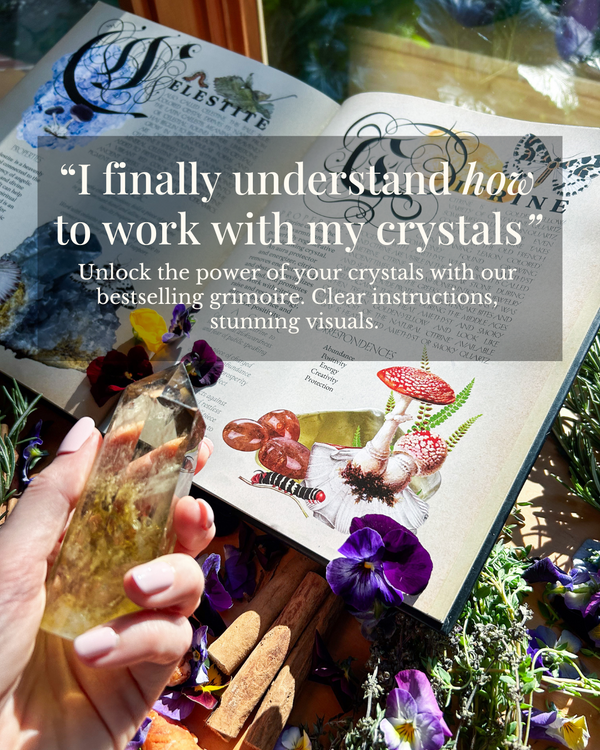 Witches Grimoire – Secret Grimoire of Plant and Crystal Magic – TheWitchesCircle